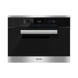 Miele DGC6400 clean steel inbouw combistoomoven | Budgetplan